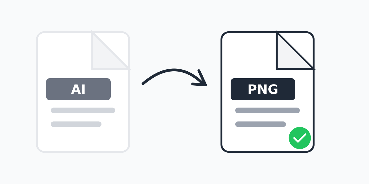 AI to PNG Converter Online Free - No Illustrator Needed